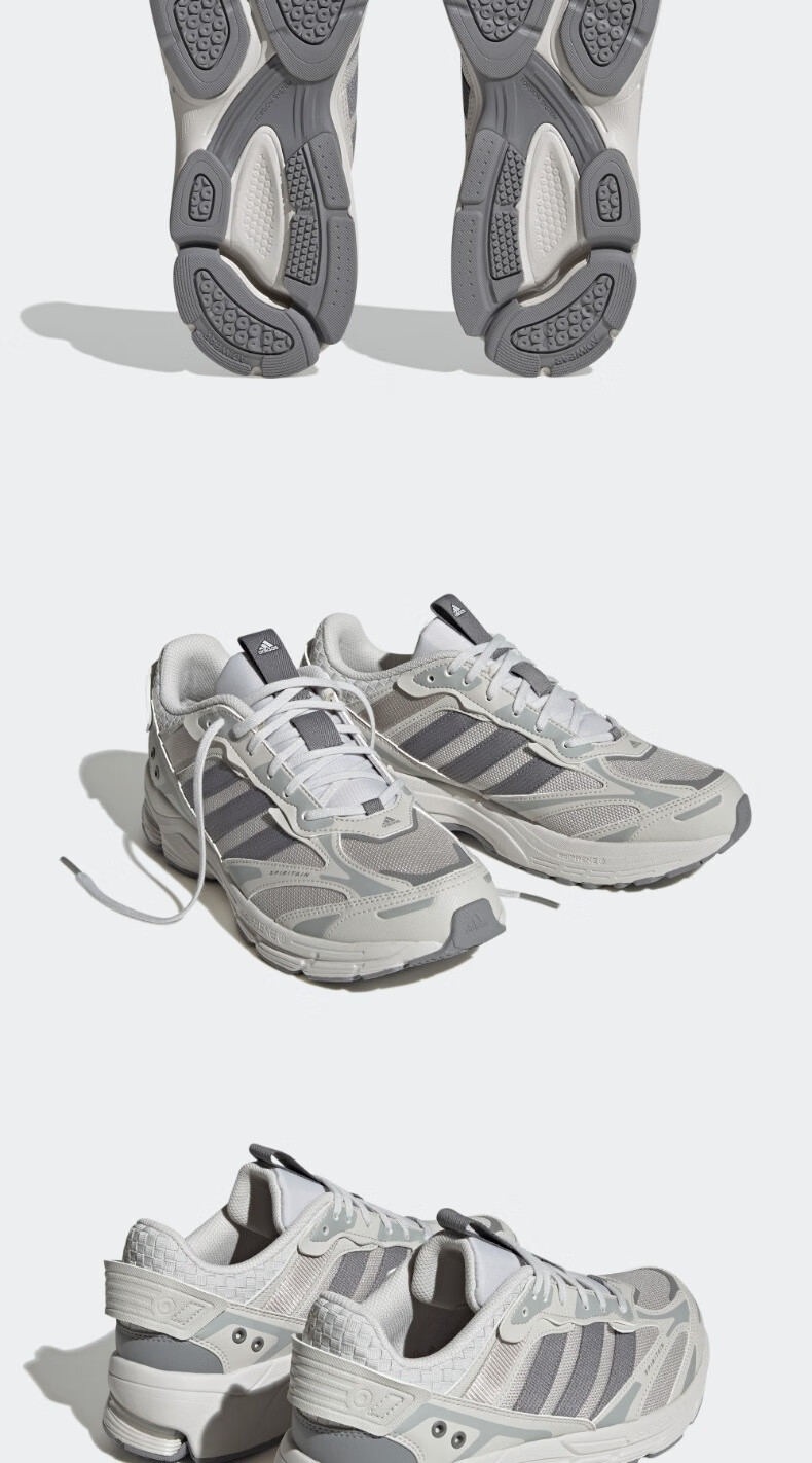 adidas阿迪达斯官方SPIRITAIN 2000男女新款「寻光者」复古跑鞋IE1890 米白色/深灰/浅灰 40(245mm)【图片 价格 ...