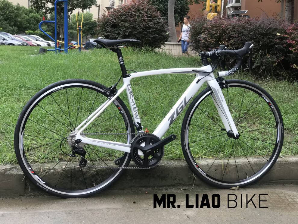 公路赛自行车碳纤维 ZGL中国龙 廖技师，定制组装 碳纤维公路车自行车 公路车 CRB28爬坡+顺泰变速+铝轮【图片 价格 品牌 报价】-京东