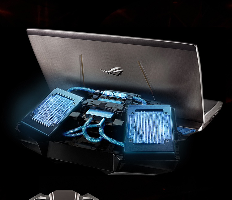 华硕(ASUS) GX700VO玩家国度ROG游戏笔记本17.3英寸(i7-6820HK 32G 256GSSD+256GSSD GTX980 ...